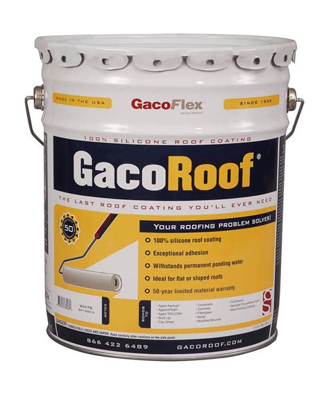 Gacoroof Silicone Coating 1 Gallon At Ashby Lumber Gaco Roof And Deck