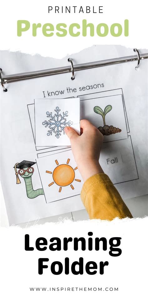 Updated Preschool Learning Folder Artofit