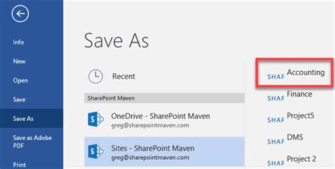 how to easily save to sharepoint from word excel and powerpoint also