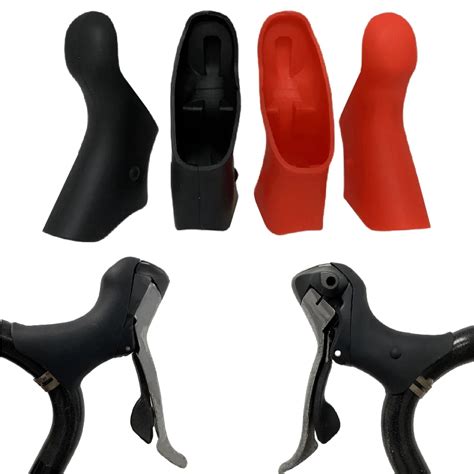 실리콘 로드 바이크 시프트 브레이크 레버 커버 Shimano560056016600 자전거 시프터 키트 기계식 후드 커버