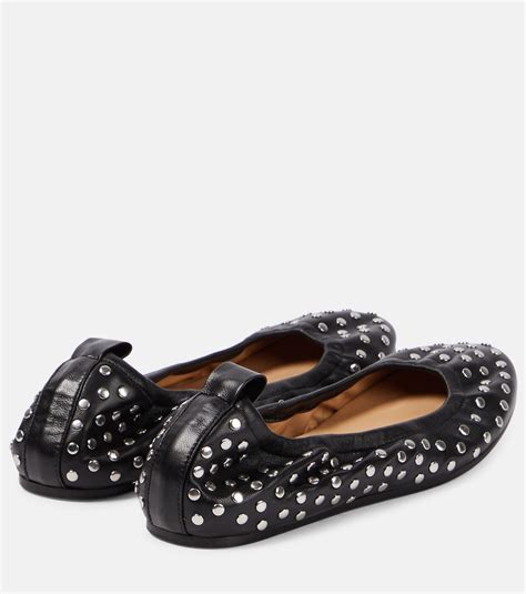 Belna Embellished Ballet Flats In Black Isabel Marant Mytheresa