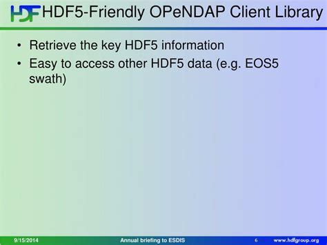 Ppt Hdf Opendap Project Update Powerpoint Presentation Free Download Id4444445