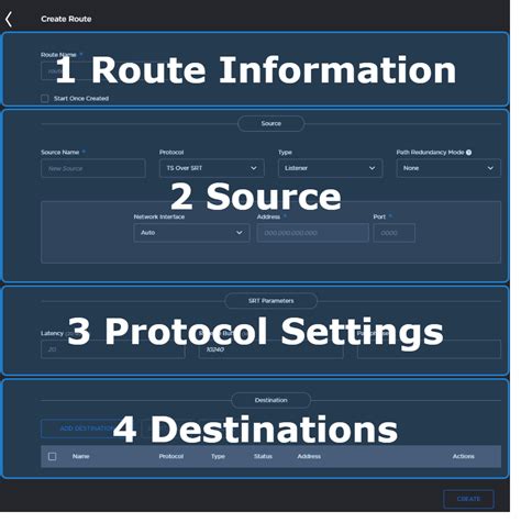creating a route