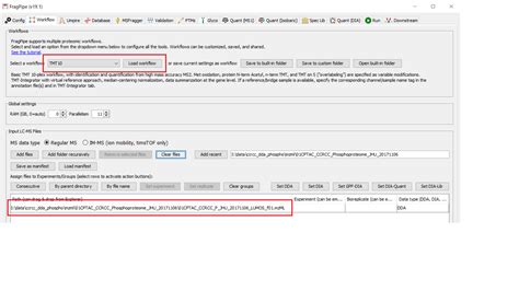 TMT Analyses With FragPipe FragPipe