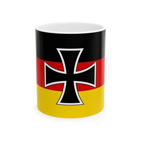 Flag Of Weimar Republic Defence Minister 1921 Germany White Coffee