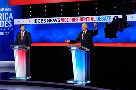 Vance And Walz Keep It Civil In A Policy Heavy Debate
