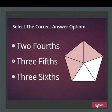 Interactive Digital Resources Learn Fractions Using Shapes 10 Quizzes