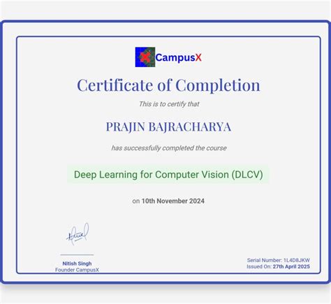 Deeplearning Computervision Ai Lifelonglearning Prajin Bajracharya