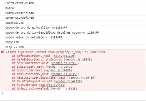 Javascript Função Não Chega No Endpoint Ionic 3 Api Nodejs