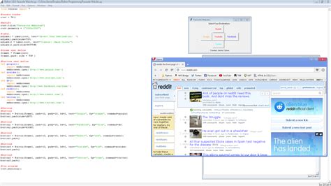 Tkinter Desktop Website Shortcut Tool