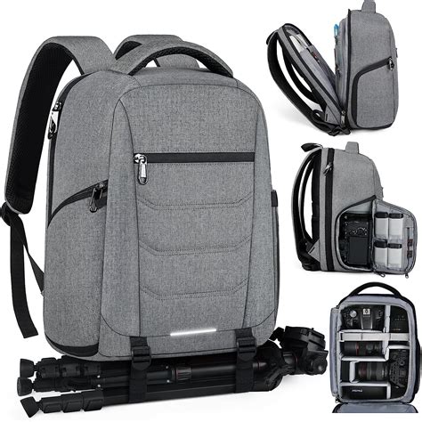 Sdysm Camera Bag Backpack Professional For Dslr Slr