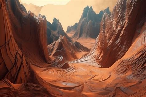 Premium Ai Image A Surreal Illustration Of A Distorted Or Manipulated
