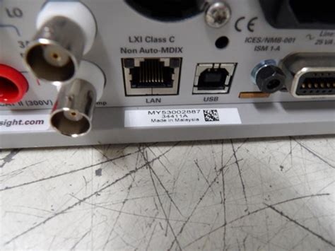 Keysight 34411a Enhanced Performance 6Â½ Digit Dmm Multimeter M4126 In