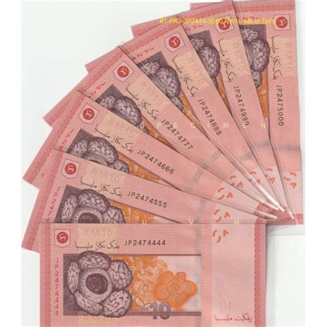Malaysia Rm10 1 Pk9 Jp7444 5000 Rm10 Set Of 7pcs Shopee Malaysia