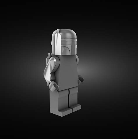 Free Stl File Lego Boba Fett Star Wars・3d Printer Design To Download・cults