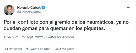 La Furia De Horacio Cabak “hace Cinco Años Pagué Por Mi Auto Lo Que Me