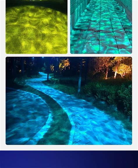 动态水纹灯投影灯led户外防水亮化dmx512同步联动变色店铺氛围鱼ktv过道嵌入式酒吧大功率海洋波浪水波投射 天猫 花瓣网