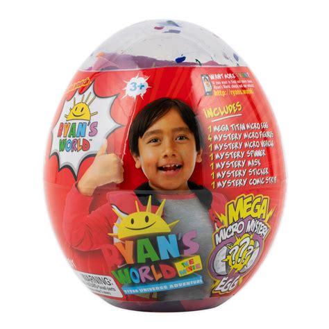 Ryans World The Movie Mega Microverse Egg Featuring Micro Ryan