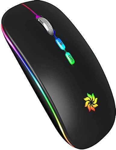 Prix KBCASE LED Souris Sans Fil Slim Silent
