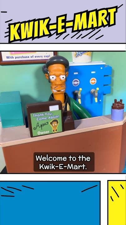 Kwik E Mart Simpsons Playset Apus Iconic Store Comes To Life 🏪🍩
