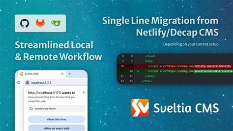 Github Sveltiasveltia Cms Netlifydecap Cms Alternative Fast