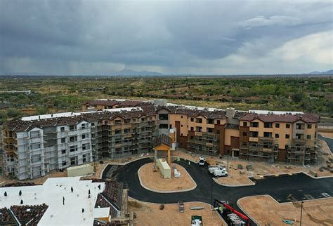 Construction Progress In Peoria Az Vista Winds Retirement Community
