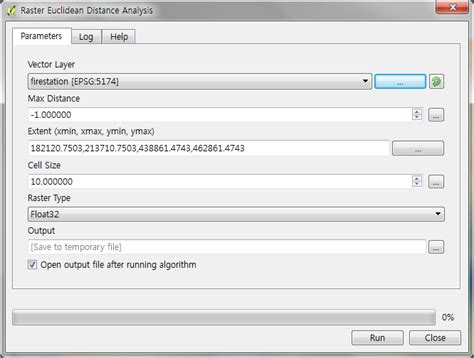 on spatial [qgis] proximity raster distance analysis processing script