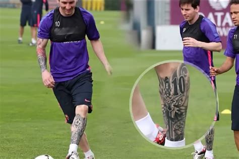 A Guide To Lionel Messi Tattoos And What They Mean