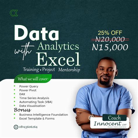 data analytics and visualisation with excel awake to power communications