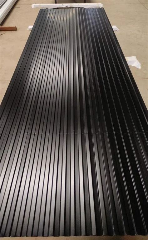 Metal Exterior Black Cladding Sheet Sheet Thickness Starting