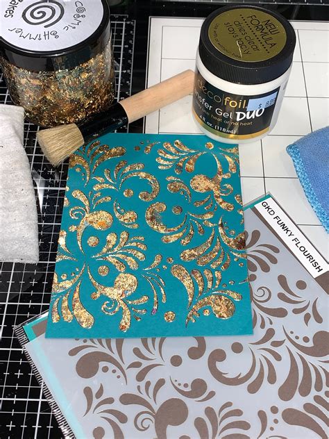 Pin By Barbara Humphrey On Using Foil Card Pattern Card Making Tips Foil Cards