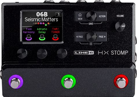 Line 6 Introduces The Hx Stomp Multi Effects Processor No Treble
