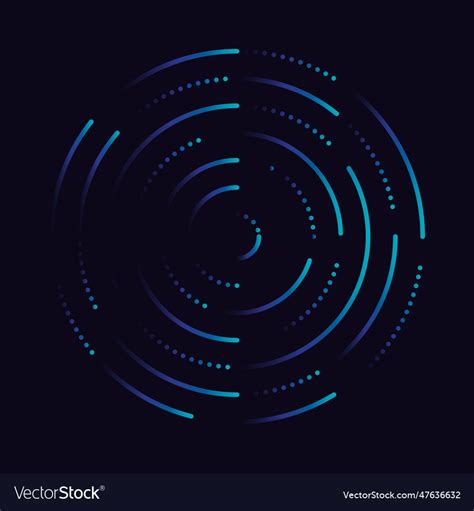 Abstract Network Connection Icon Logo Design Vector Image