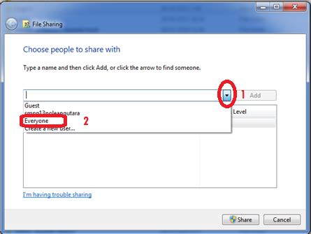 Cara Share Folder File Dari Komputer Server Ke Komputer Client