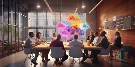 Premium Ai Image A Group Of Experts Debating A New Business Concept Generative Ai