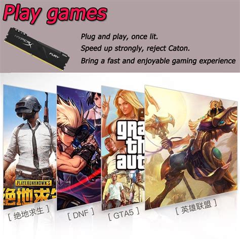 DDR4 RAM HyperX FURY Beast 4GB 8GB 16GB DDR4 2400 2666 3200MHz PC4 RAM Desktop RAM PC Memory