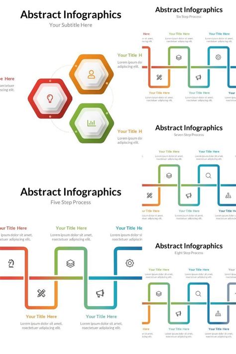 Abstract Infographics Powerpoint Template In 2022 Infographic