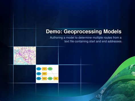 PPT Network Analyst Automating Workflows With Geoprocessing PowerPoint Presentation ID 3043612
