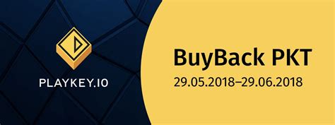 Playkey plans to buy back 2,000,000 PKT for up to 2.5 million dollars ...