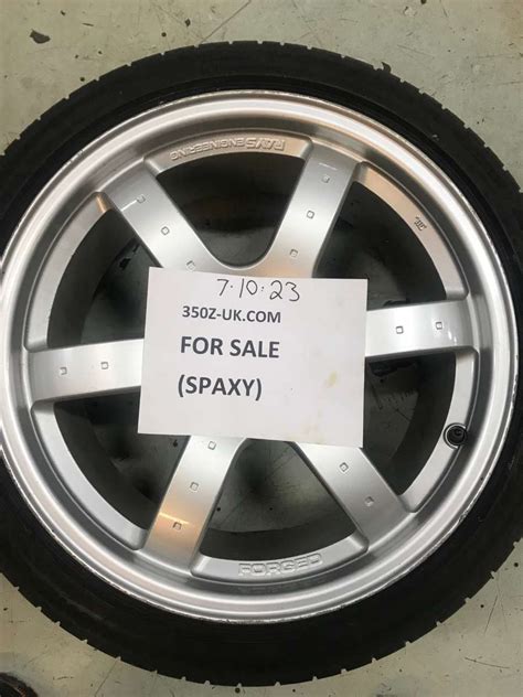 350z Gt Alloy Wheels And Tyres Rays 350z Parts For Sale 350z And 370z Uk