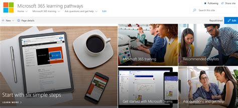 Overview Of Microsoft 365 Learning Pathways Microsoft Learn Atelier