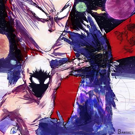 Saitama Vs Cosmic Garou By Banshe4 On Newgrounds
