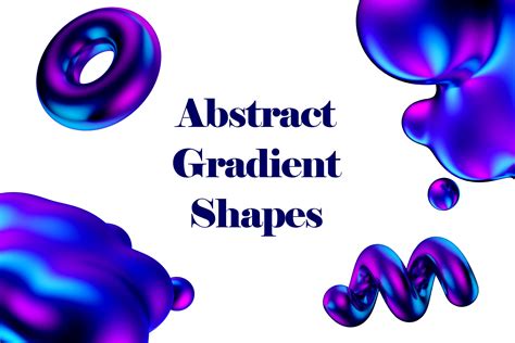 Abstract Gradient Metaball Shapes Set Graphic By Alex Arty91 · Creative