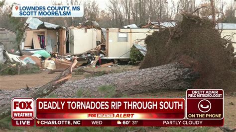 Deadly Severe Weather Outbreak In South Leads To Nearly 4 Dozen Tornado