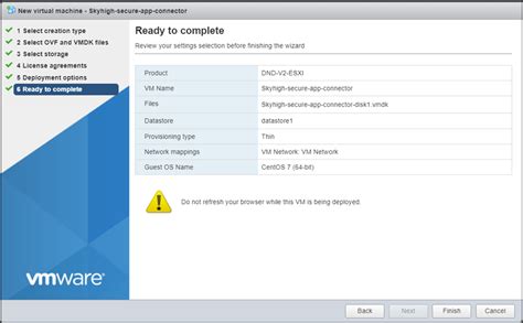deploy secure app connector v2 on vmware vsphere hypervisor esxi