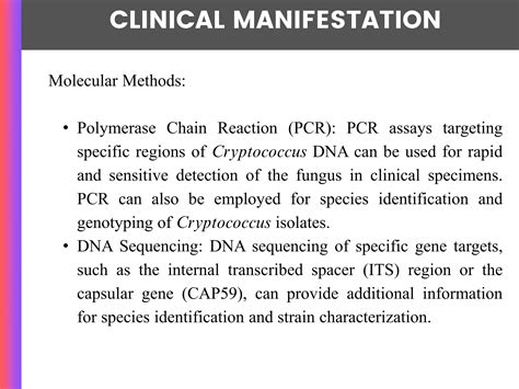 Medically Important Cryptococcus Speciespptx Medically Important Cryptococcus Speciespptx
