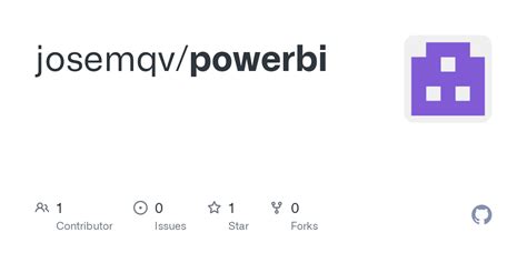 GitHub Josemqv Powerbi