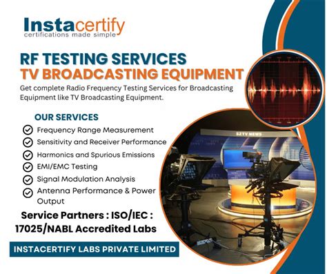 Rf Testing Services At ₹ 10000 Sample In Noida Id 2855129820873