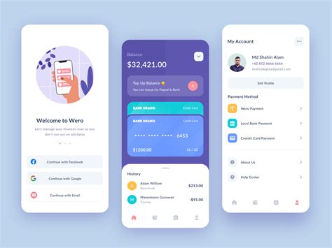 Dribbble Finance App Mobilepng By Md Shahin Alam 🔥
