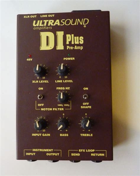 Ultrasound Amplifiers Di Plus Image 32115 Audiofanzine